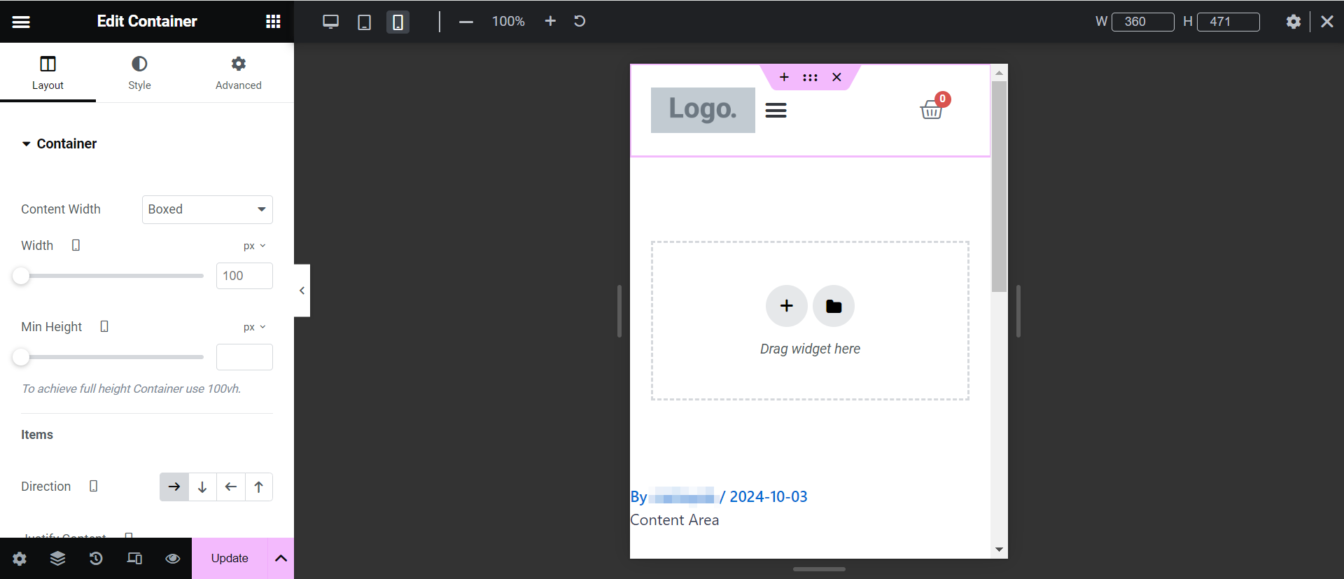 How to move the menu toggle to the left side of site logo on mobile device responsive for ...
